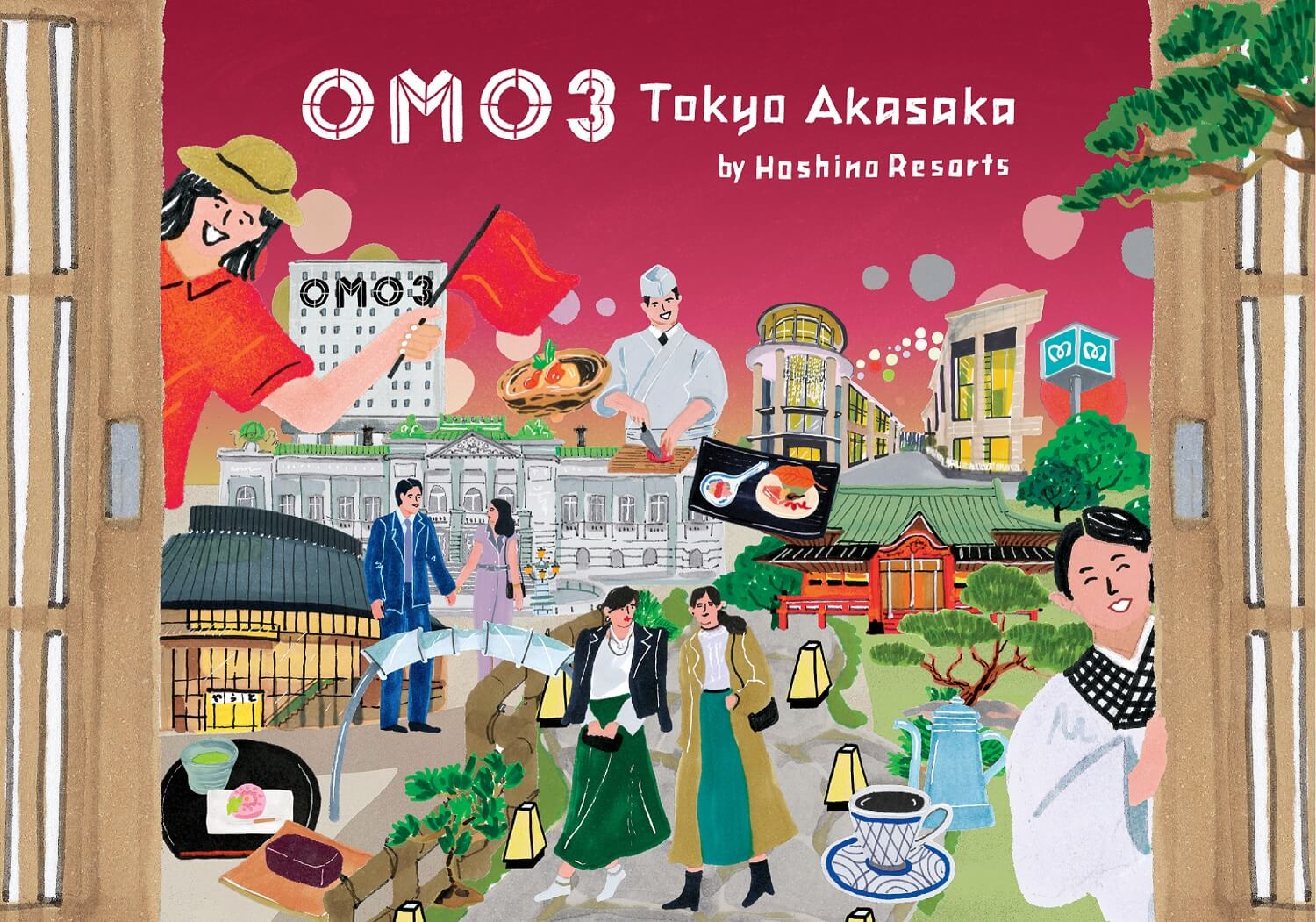 Opening of OMO3 Tokyo Akasaka by Hoshino Resorts on January 7th, 2022 ...